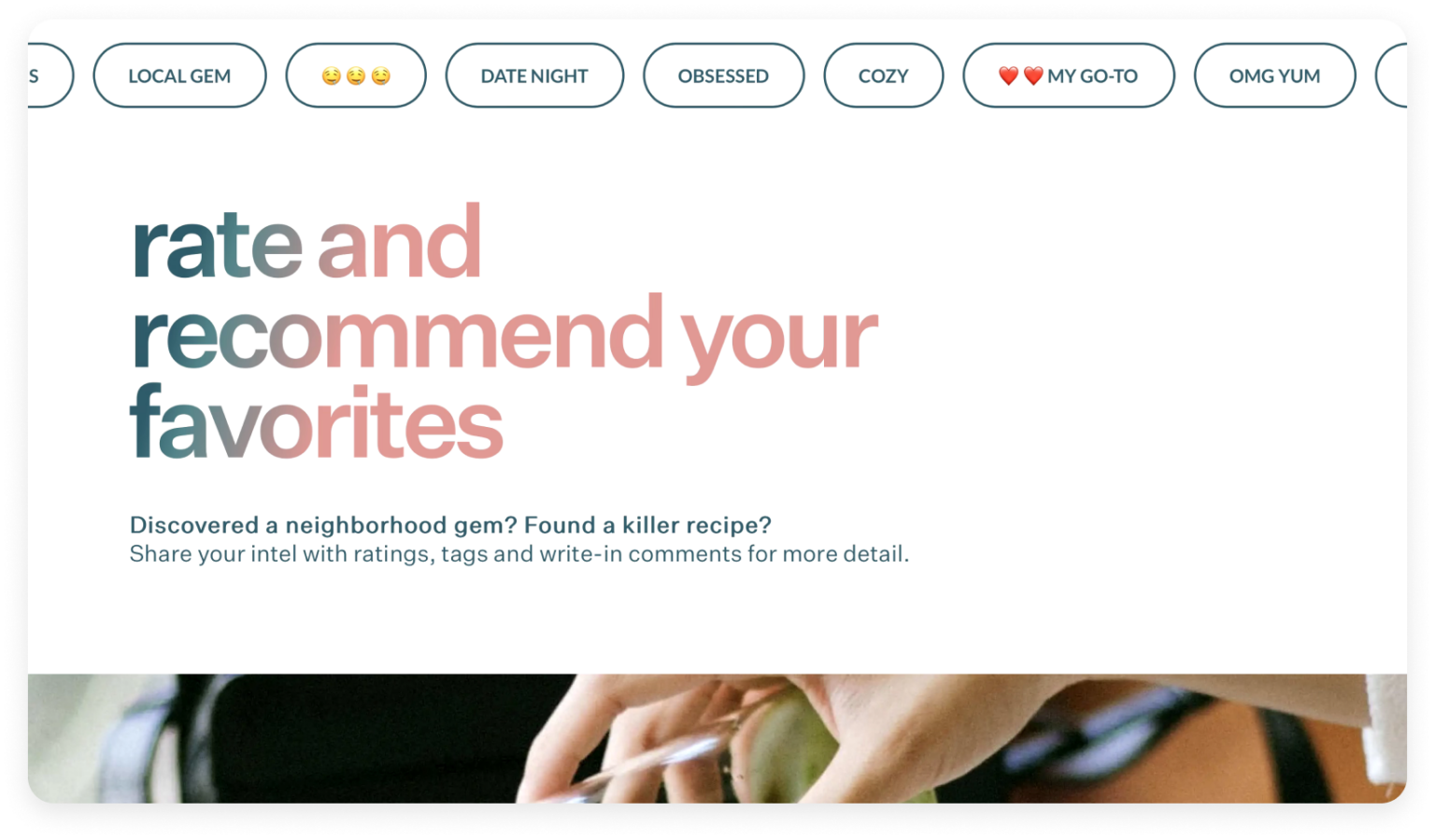 End-to-end development of a vertical social app