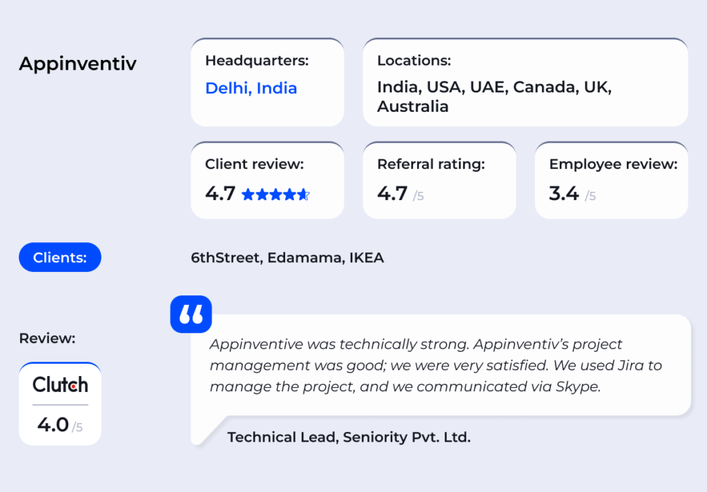Top 10 retail app development companies