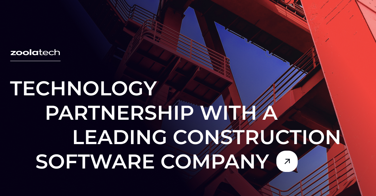 Tech partnership with a construction software company