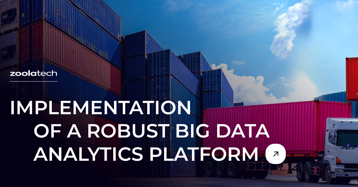 Big Data Analytics platform for a Fortune 500 company
